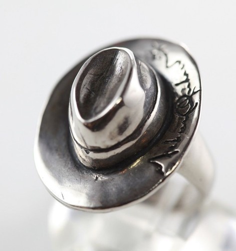 Michael Jackson Hat Sterling Silver Ring | eBay