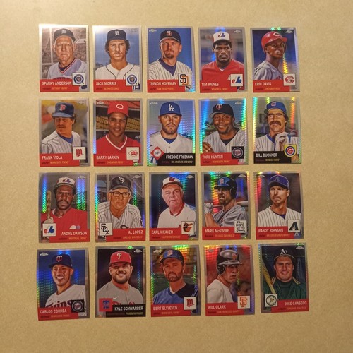 2022 Topps Chrome Platinum Prism Refractor Lot 40 Cards No Duplicates ...