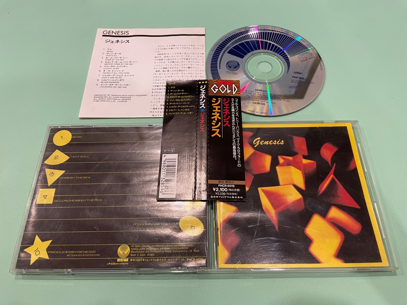 Genesis – Genesis Japan CD OBI (PHCR-6019) | eBay
