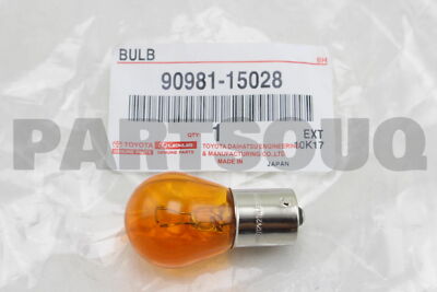 9098115028 Genuine Toyota BULB (FOR FRONT TURN SIGNAL LAMP) 90981-15028 ...