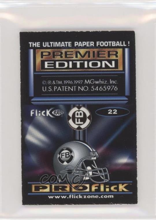 1997 PROflick FlickBall Erik Kramer #22 | eBay
