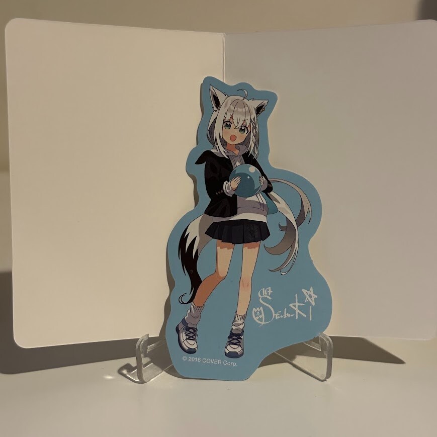 Hololive Production x Round 1 Shirakami Fubuki Sticker | US SELLER, JP ...