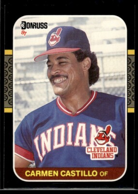 1987 Donruss #588 Carmen Castillo Cleveland Indians | eBay