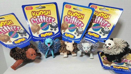 Koosh Critters Animals OddzOn Vintage 90s Collectible Nostalgia Toy ...