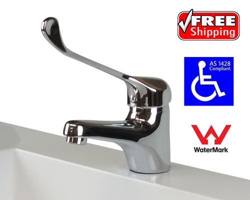 DISABLED MIXER TAP EXTENDED LEVER HANDLE AS1428.1 FLICK HAND BASIN CARE ...
