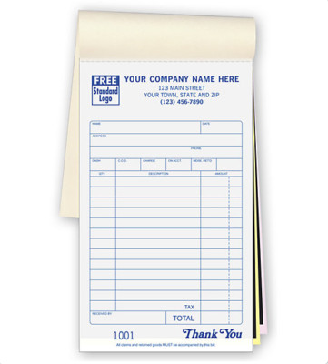 500 Medium Classic Sales Forms in Books / Nebs Deluxe #2501 / 2 Part | eBay