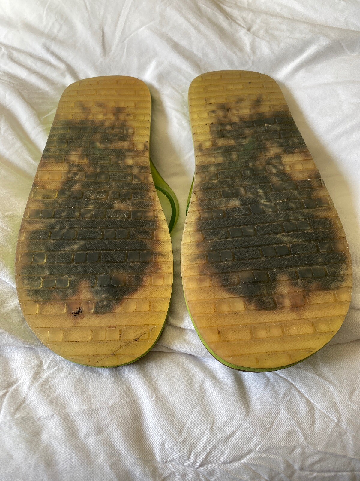 RARE OOP 1990s DUFFS Shoes Sandals Flip Flop Poop Turd XL Modern Art | eBay