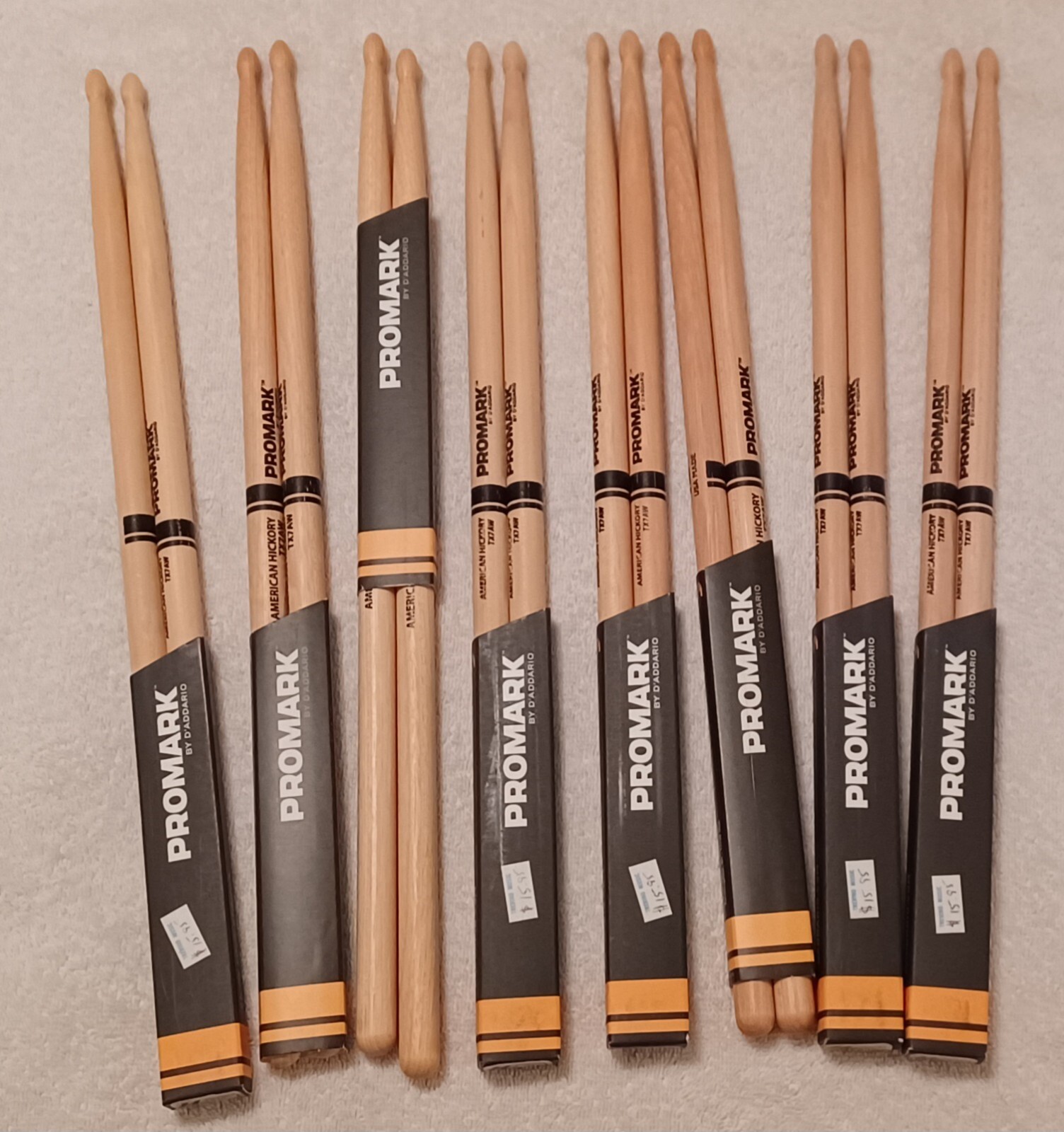 Pro-Mark TX7AW Hickory 7A Wood Tip Drumsticks Drum Sticks ProMark | eBay