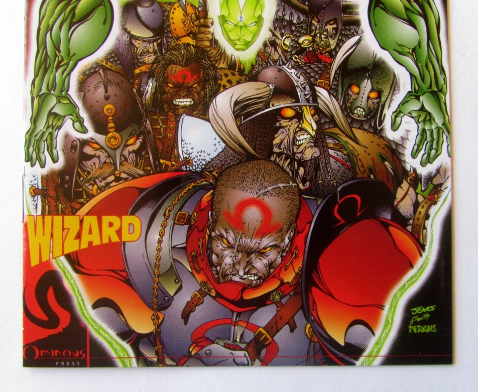 BRUTE & BABE Infinity 1994 Ashcan Mini-Comic Wizard Edition Ominous ...