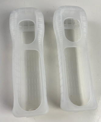2 x Genuine Nintendo Wii Remote Silicone Skins Cover Case | eBay