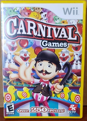Carnival Games (Nintendo Wii, 2007) NO SCRATCHES CLEAN 710425341847| eBay