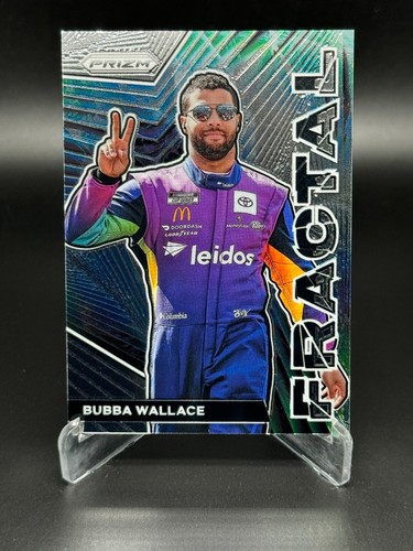 2023 PRIZM NASCAR RACING FRACTAL #F15 BUBBA WALLACE - Free Shipping | eBay