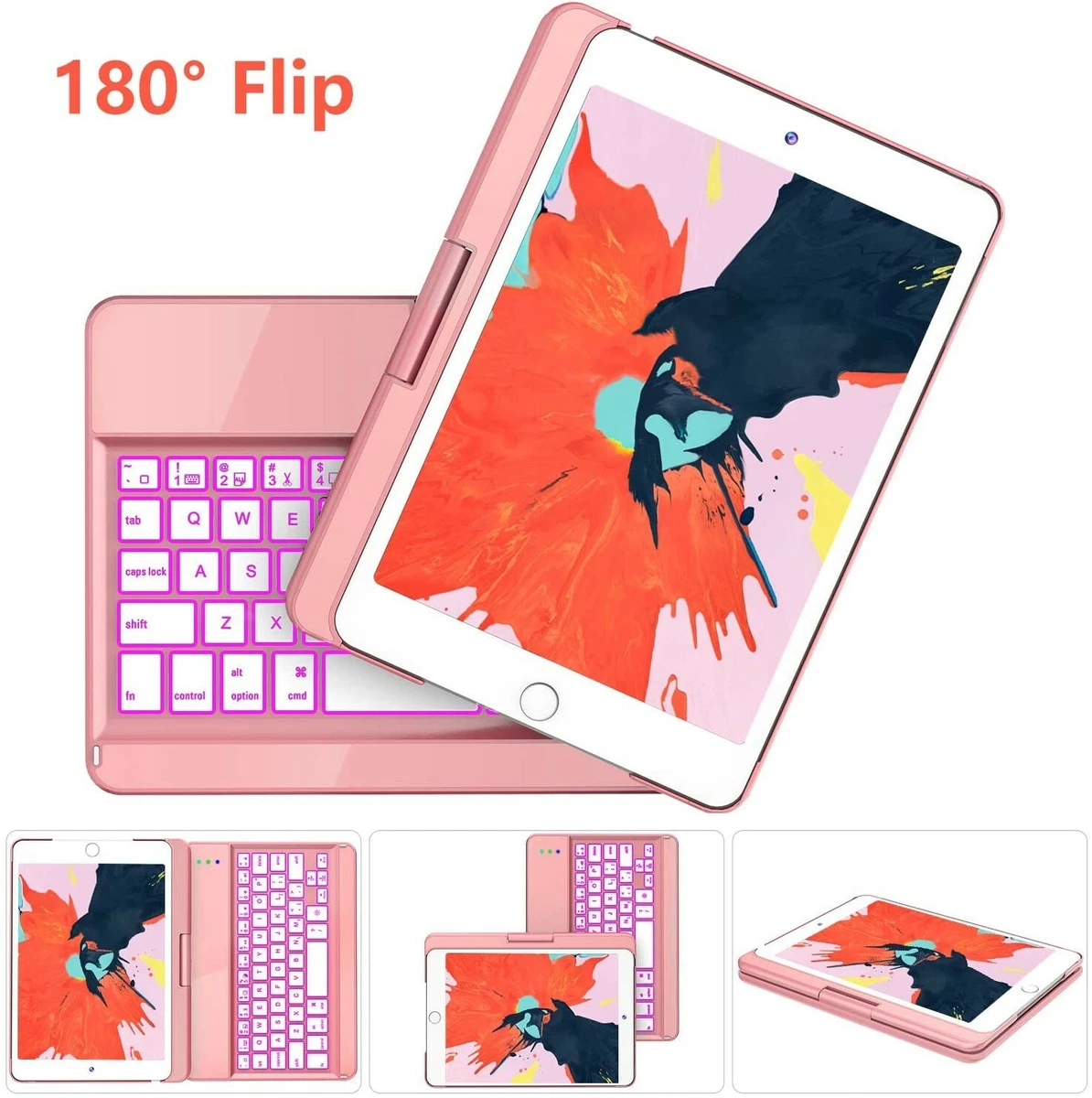 Ipad Mini Cases Pink Keyboard