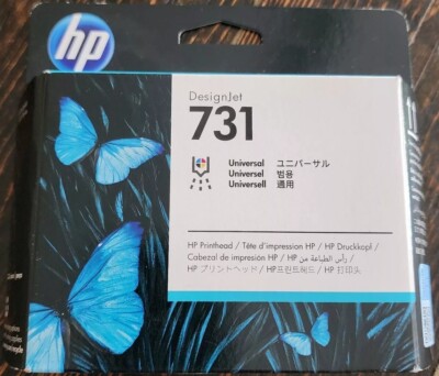 FACTORY SEALED HP 731 UNIVERSAL PRINTHEAD DESIGNJET T1700 P2V27A 2024 ...