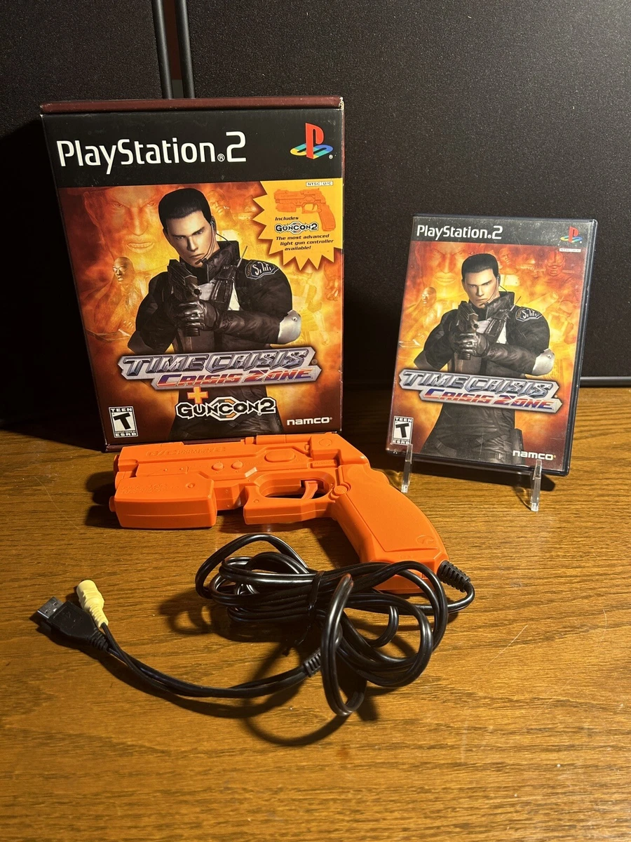 Time Crisis: Crisis Zone For Playstation 2 Guncon 2 ugel01ep.gob.pe
