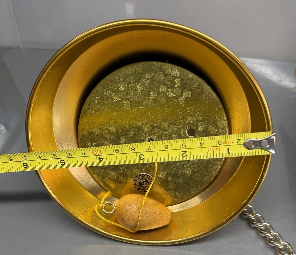 Vintage Pull String Japan Wonder Musical Christmas Holiday Bell W/Box ...