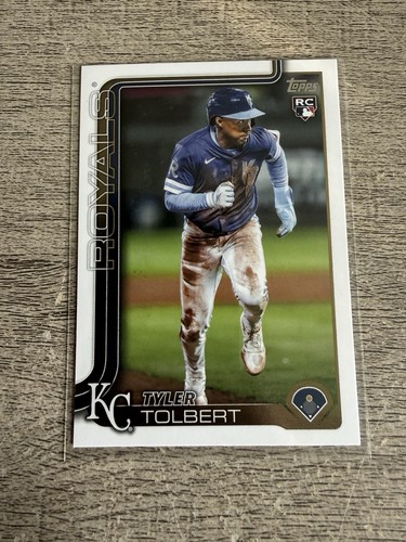 2025 Topps Update Series Baseball US122 Tyler Tolbert, Kansas City ...