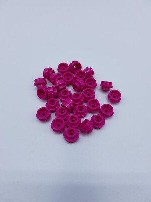 LEGO LOT 30 X FLOWER 1X1 BR RED VIOLET REF 24866 / 6209682 *NEUF* | eBay