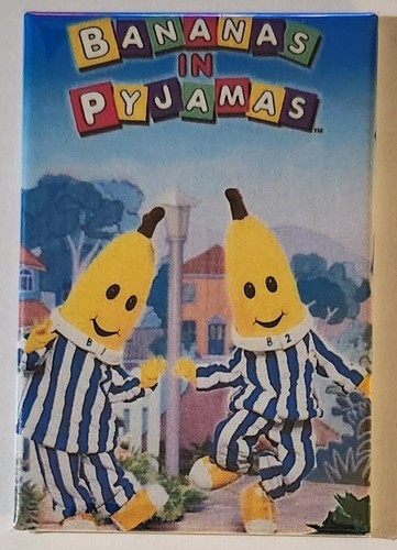 Bananas in Pyjamas Cartoon Refrigerator Magnet 2" X 3" fridge | eBay