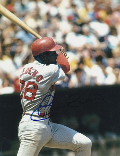 CESAR CEDENO HOUSTON ASTROS ACTION SIGNED 8x10 | eBay