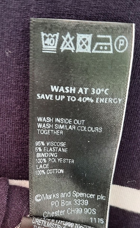 Per Una Navy Blue And White Striped Maxi Dress With Crochet Lace ...