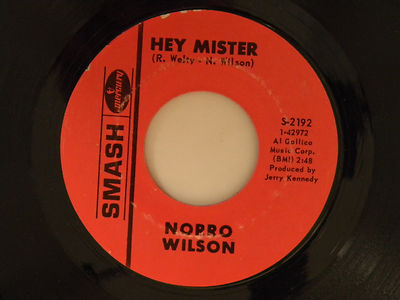 Norro Wilson 45 HEY MISTER bw ONLY YOU Smash VG+ | eBay