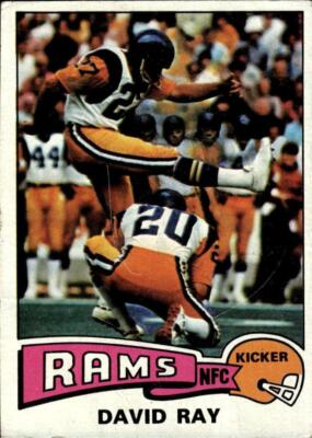 DAVID RAY Football CARD #34 BUY ANY 2 ITEMS FOR 50% OFF B213R3S4P81 | eBay