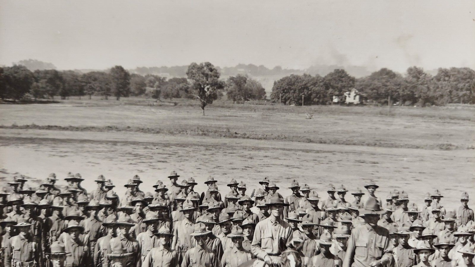 Orig Camp Dodge, Iowa WWI 3rd Battalion 352nd Infantry Regiment ...