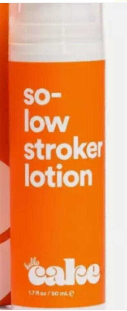 Hello Cake So-Low Stroker Lotion Lube Lubricant Cream For Men 1.7Oz NEW ...