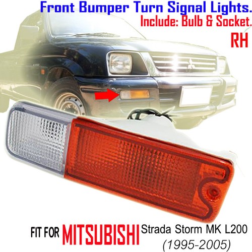 M/S Strada Storm MK K64 Triton 1995-2005 Front Bumper Turn Signal ...