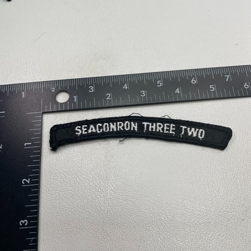 US Navy SEA CONTROL SQUADRON SEACONRON THREE TWO Tab Patch (Rocker, UIM ...