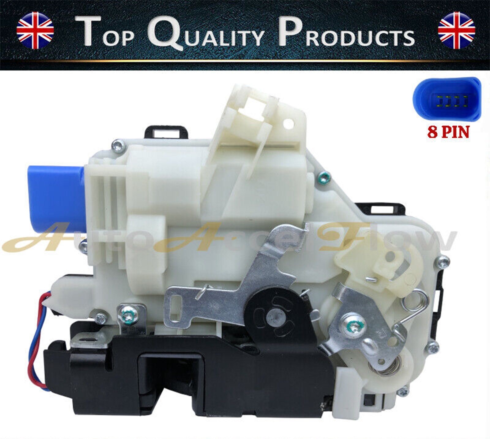 Premium Door Lock Actuator Mechanism Front Right for SEAT, SKODA, VW ...