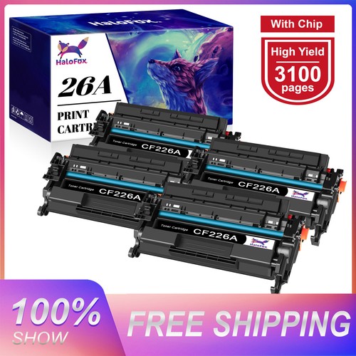4Pack CF226A Toner Cartridge For HP 26A Laserjet Pro M426fdw M402dn ...