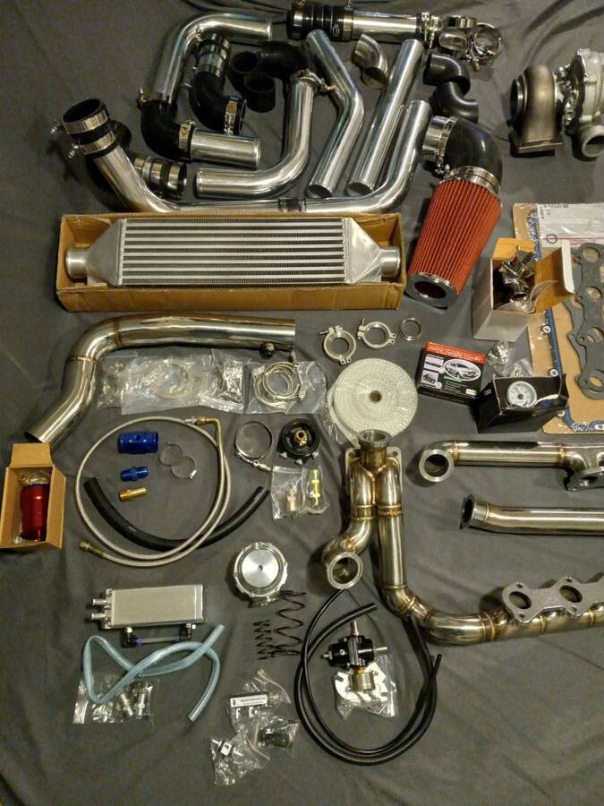 T70 Turbo Kit for 97-03 Ford F150 F-150 5.4L 5.4 T4 Turbocharger ...