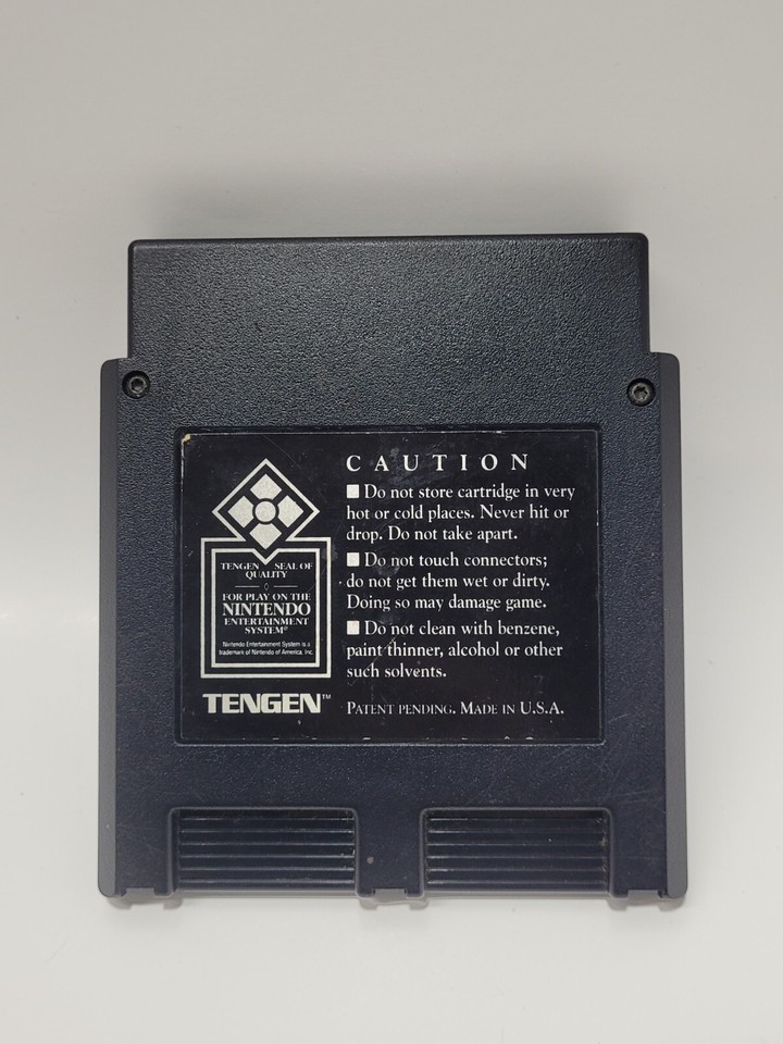 Ms. Pac-Man, Tengen Unlicensed Nintendo Entertainment System NES 1990 ...