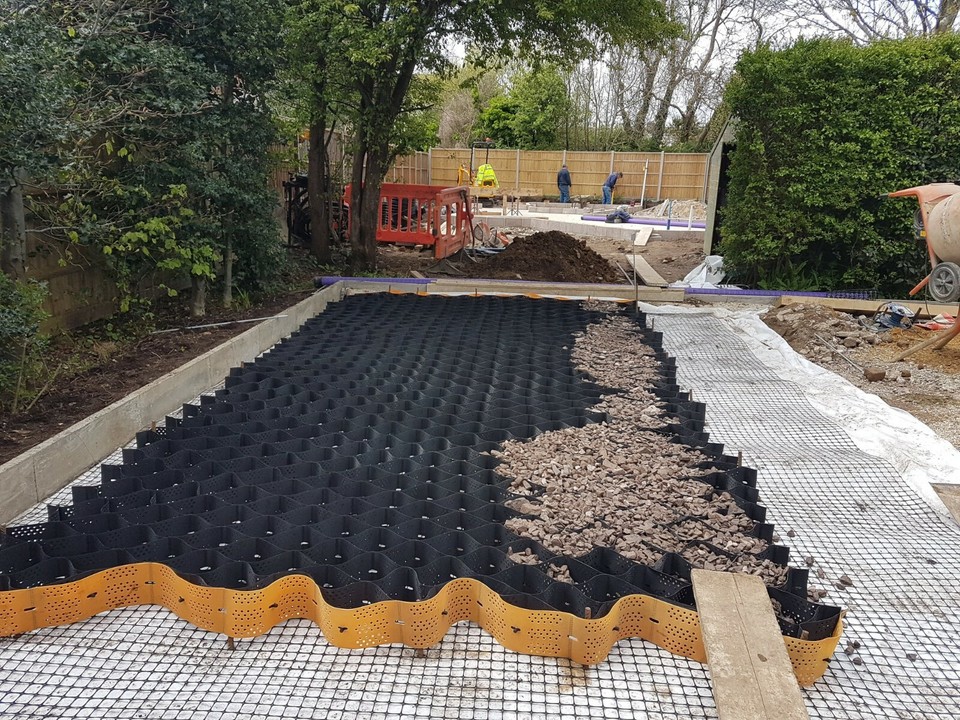 Heavy Duty Geocell Tree Root Protection Panel by CORE TRP for Driveways ...