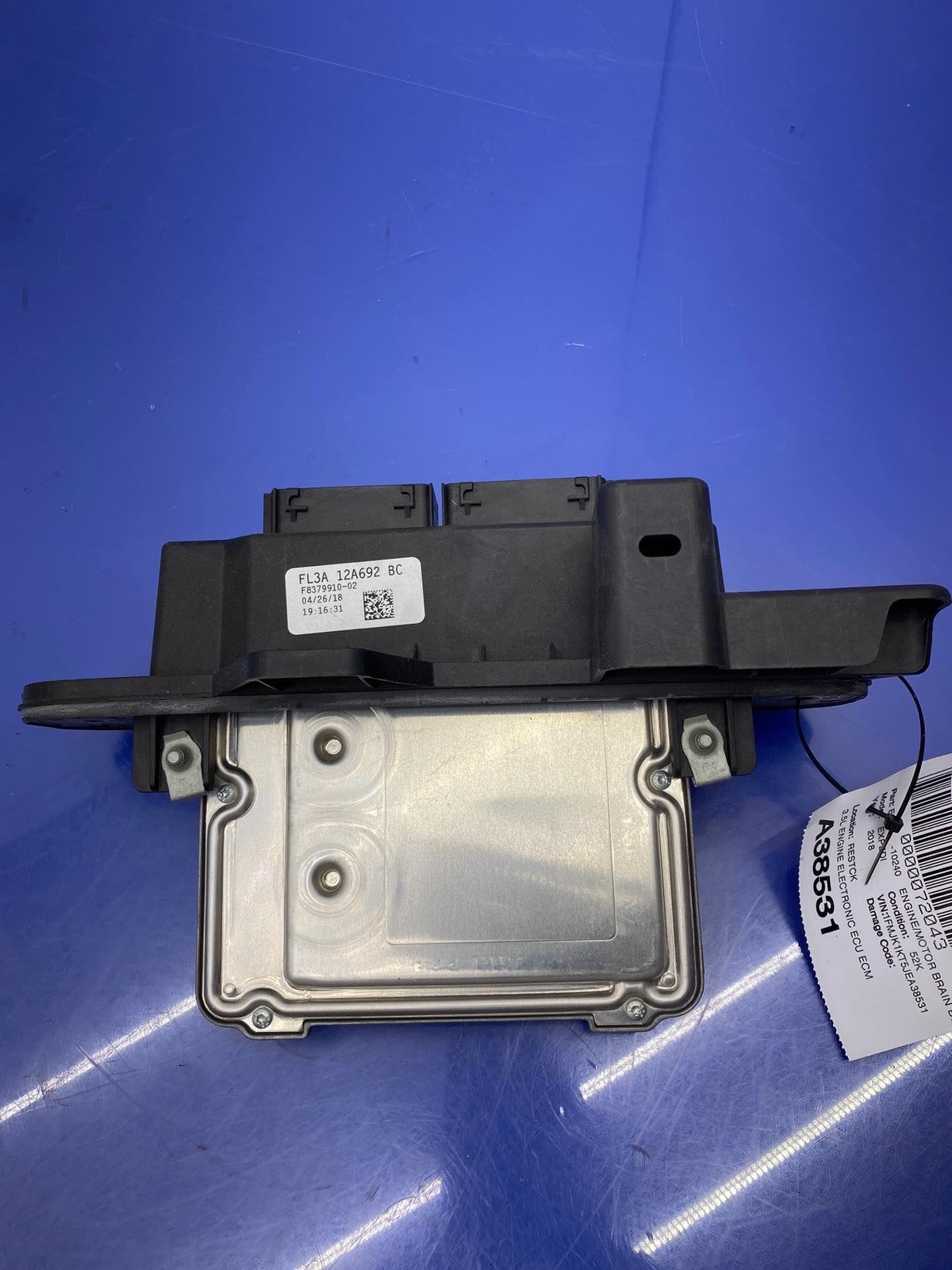 2018 - 2021 FORD EXPEDITION OEM 3.5L ENGINE ELECTRONIC ECU ECM UNIT ...