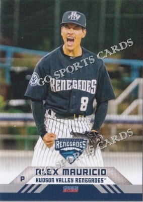 2022 Hudson Valley Renegades Alex Mauricio RC Rookie NY Yankees | eBay