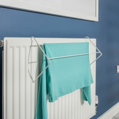 Over Radiator Airer Clothes Drying Rack Towel Holder Laundry Hanger 2 ...