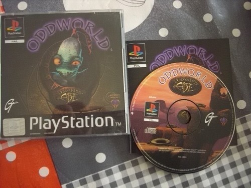 ODDWORLD L ODDYSSEE D ABE COMME NEUF PS1 PLAYSTATION 1 ONE COMPLET | eBay
