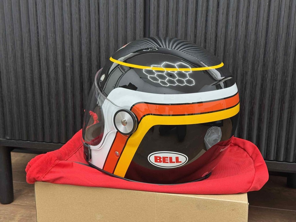 Ducati Scrambler Bell Black Track helmet Size: M | eBay