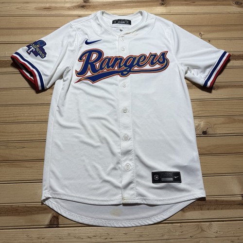 Nike Adolis Garcia Texas Rangers Gold 2023 World Series Champions ...