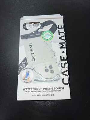 Case Mate Waterproof Phone Pouch With Adjustable Crossbody Strap - Open ...