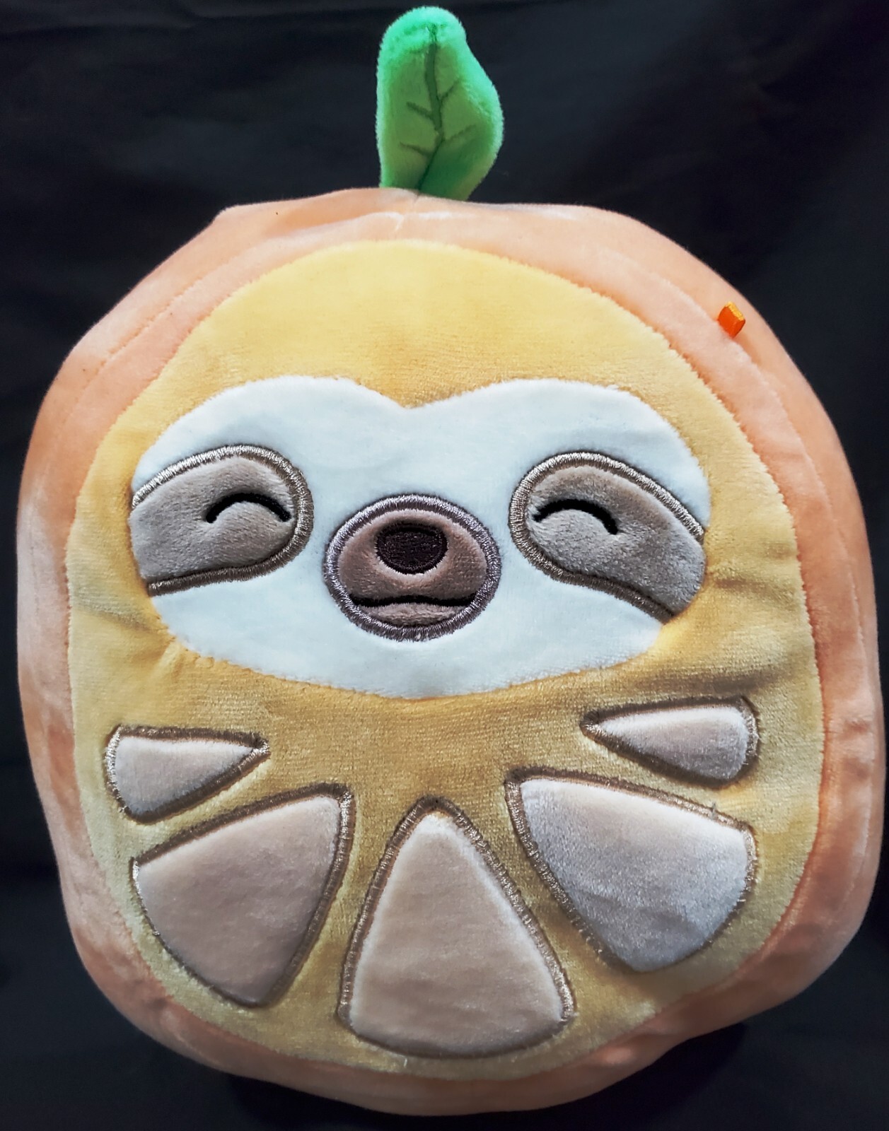 Squishmallow ORANGE SIMON SLOTH plush stuffed animal 7.5"H fruit ...