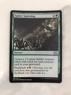 Spider Spawning Foil MTG Magic the Gathering Card NM Mint Double Masters 2X2 | eBay UK