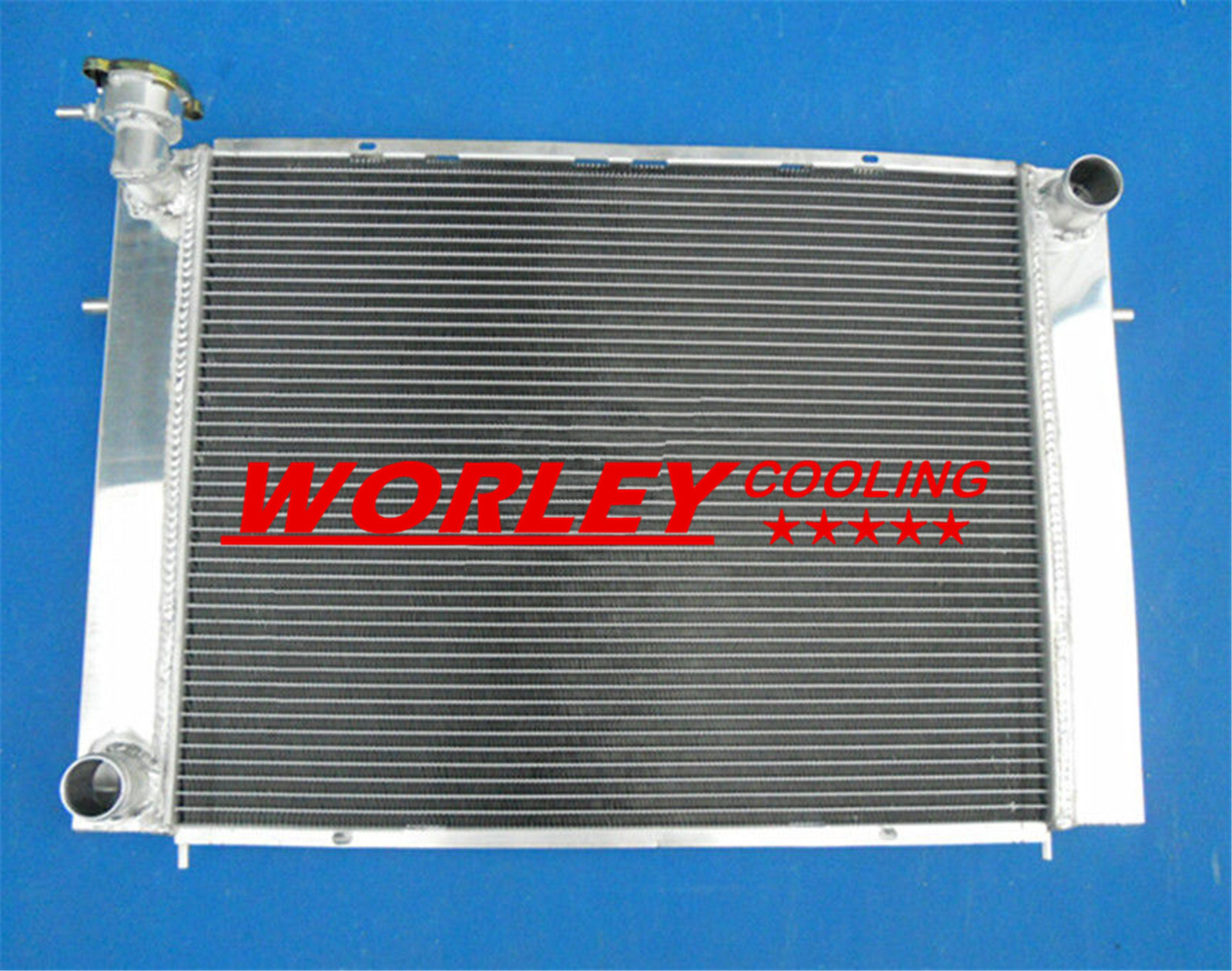 QLD-3Core Aluminum Radiator & Fan for Holden Commodore VG VL VN VP VR ...