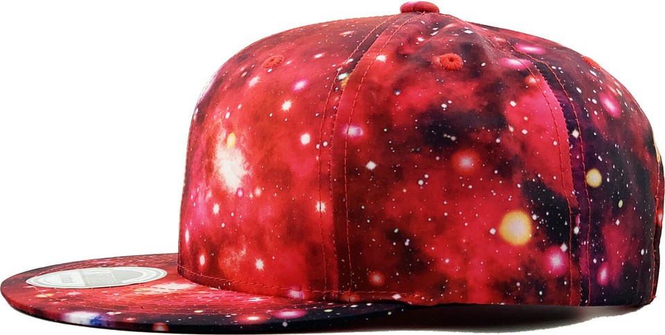Fashion Galaxy Print Hiphop Cap Snapback Baseball Cap Adjustable Hat ...