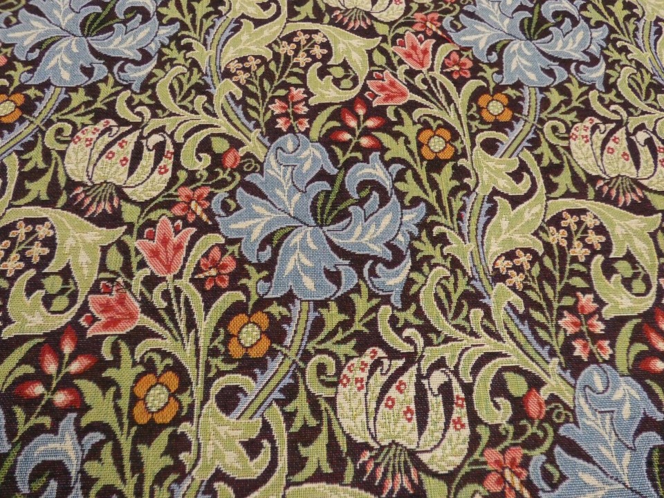WILLIAM MORRIS TAPESTRY FABRIC Upholstery Curtains Cushion in 38 ...