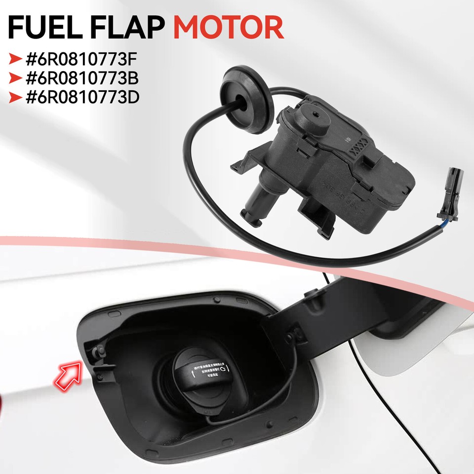 6R0810773F For VW Polo V 6R 09- Fuel Cap Door Tank Flap Actuator ...