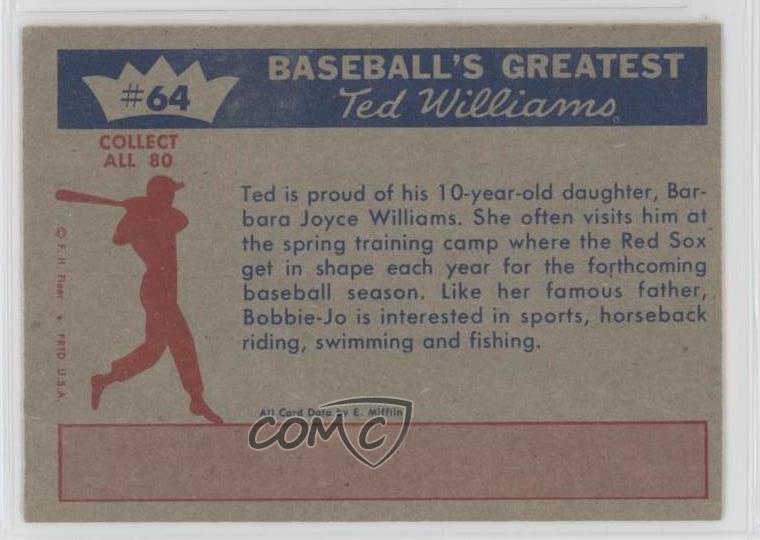 Ted Williams Barbara Joyce Williams